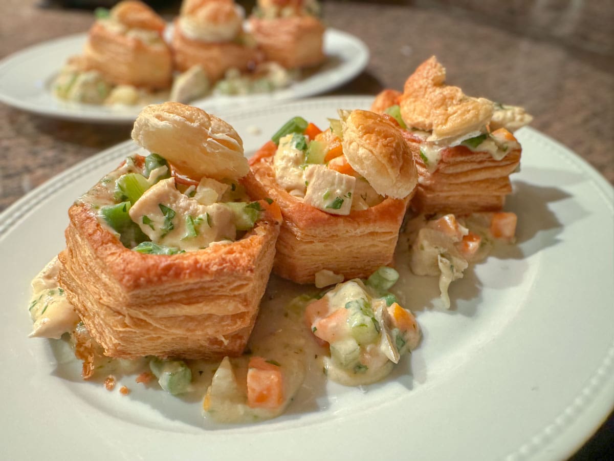Vol-au-vent au poulet classique | Bob le Chef